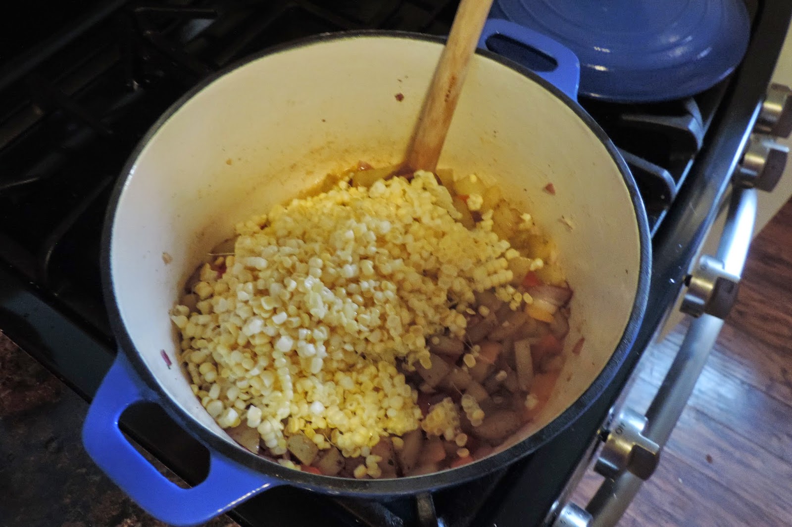 Sweet Corn Chowder - The Kitchen Wife