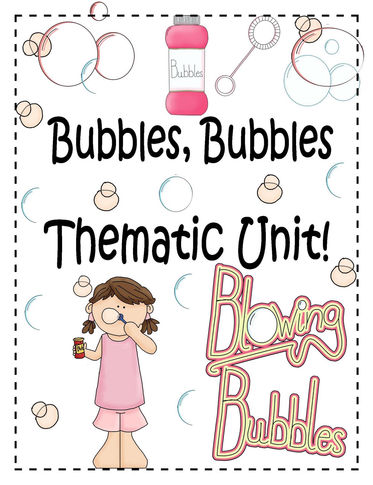 Made 4 Elementary AND Made 4 Middle School: Bubbles, Bubbles Thematic ...