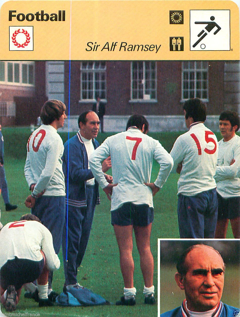 Football Yesterday & Today: Sir Alf Ramsey, Le Général (Fiche Football)