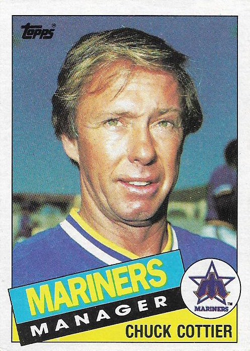 1985 Topps: #656 - Chuck Cottier