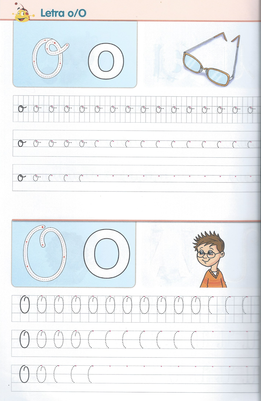 Aprende Brincando: Caligrafia - Letra O