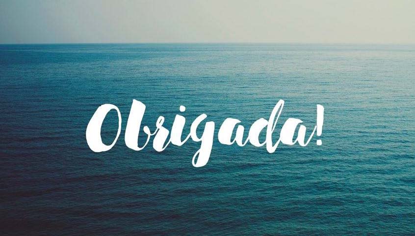 Horizonte e Mar: Muito obrigada!