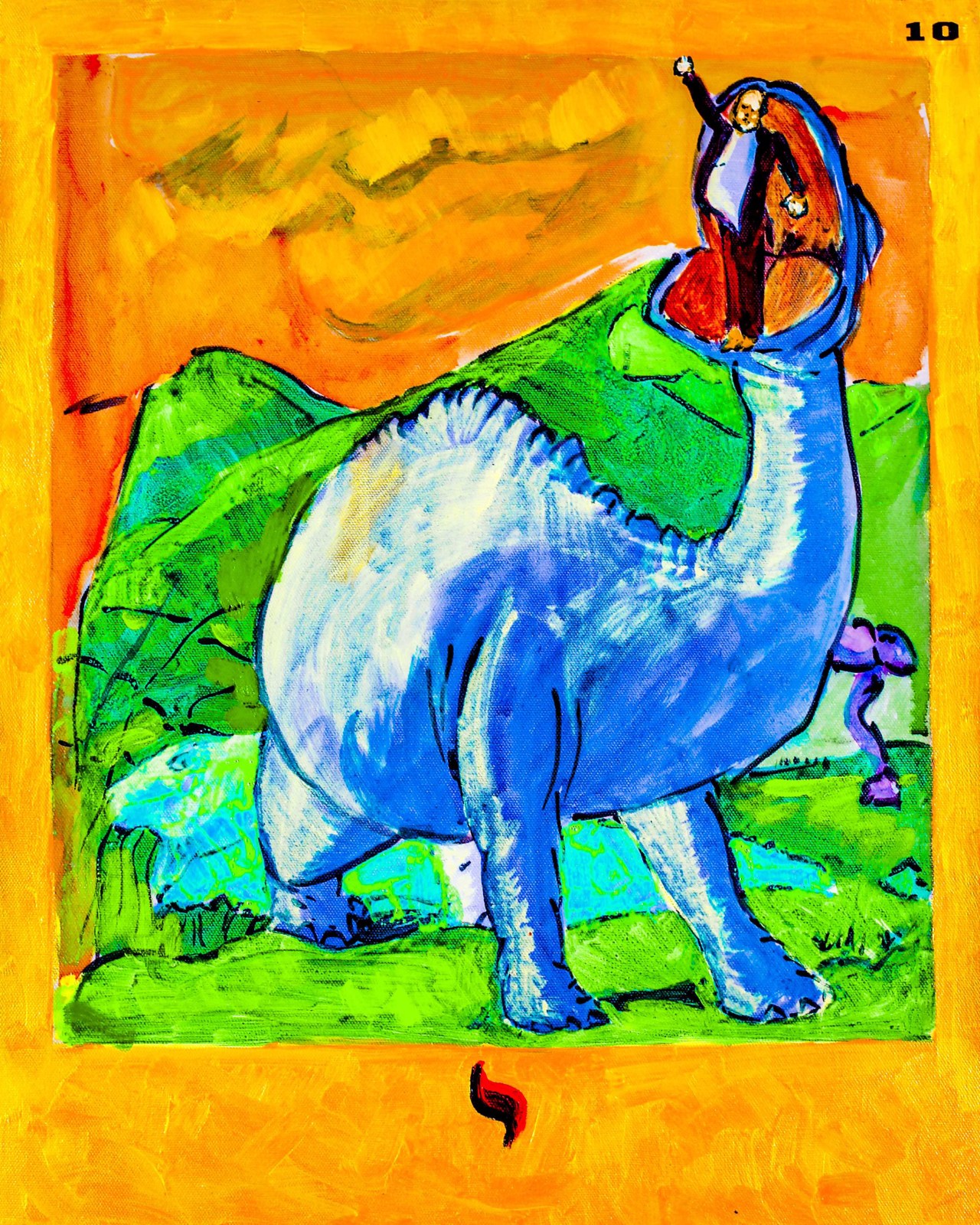 Archie Rand's ‘The 613’ paintings at San Francisco’s Contemporary ...