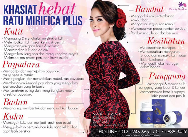 RATU MIRIFICA PLUS 60 KAPSUL | BEAUTY KIOSK