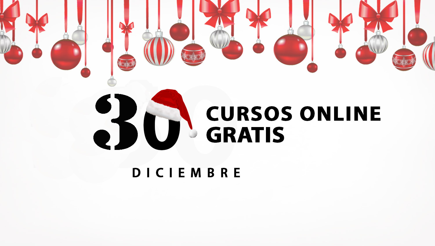 30 Cursos online gratuitos que inician en diciembre