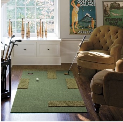 Putting Green Rug | Munchkins and Mayhem