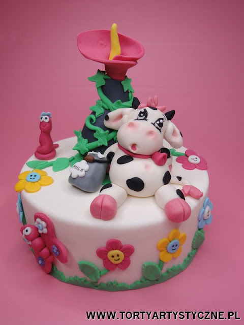 Torty Poznań: Tort urodzinowy z krówką