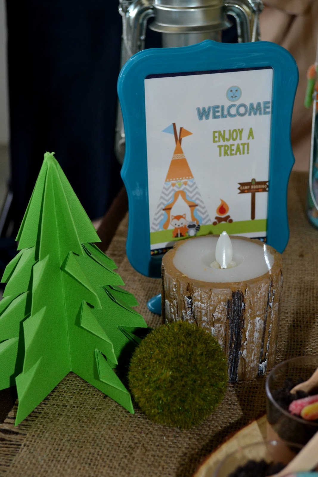 Partylicious Events PR: {Woodland Camping Birthday}