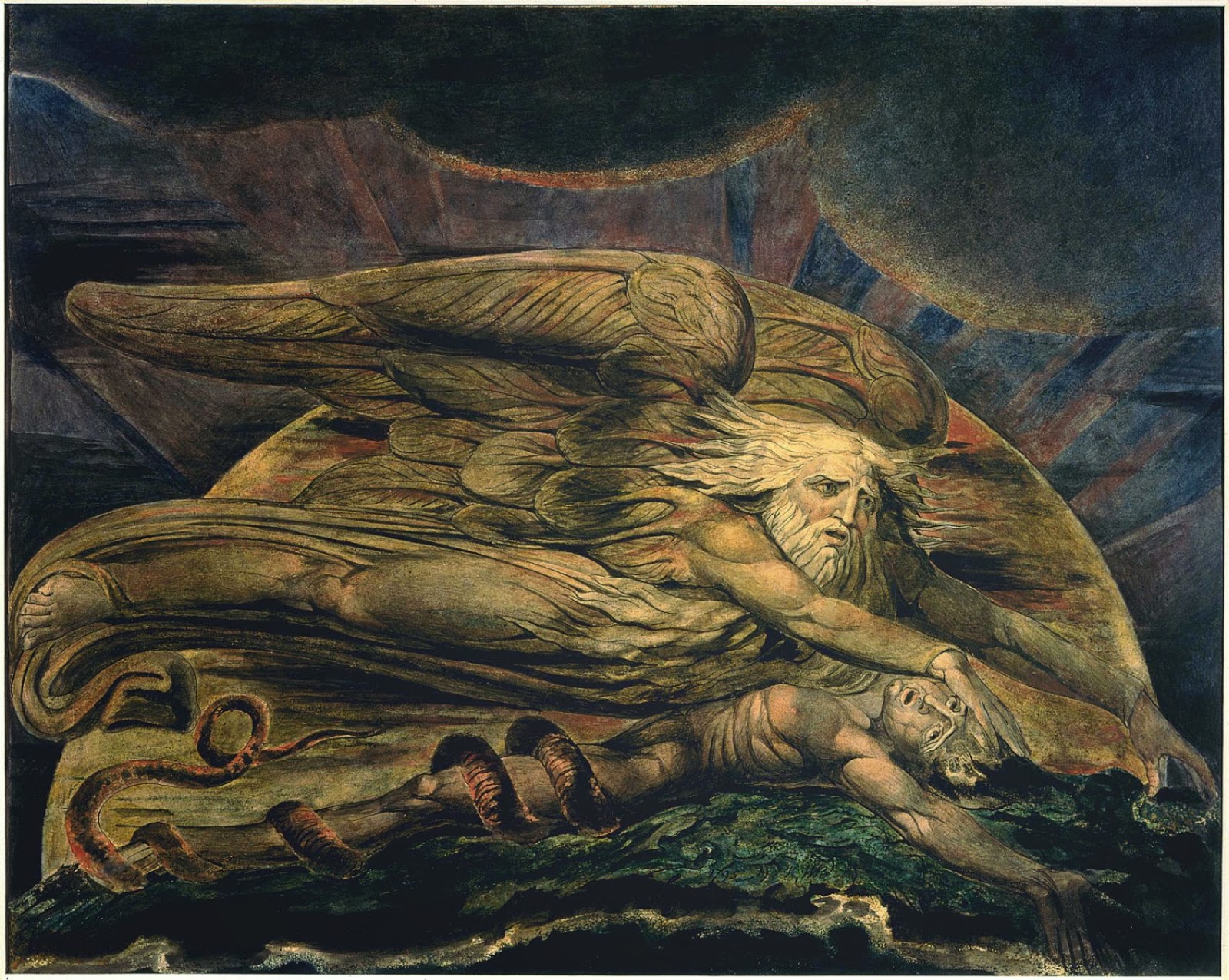 Claroscuro: William Blake, pinturas y grabados