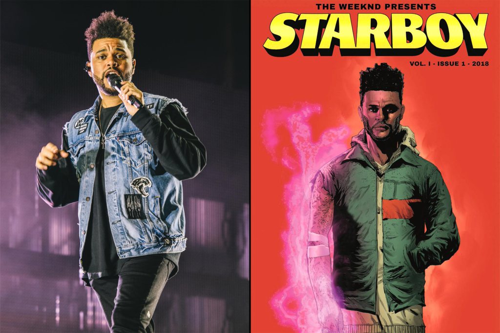 STARBOY : The Weekend gets Marvel Comicbook
