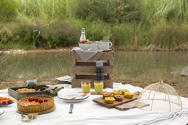 La chica de la casa de caramelo: Picnic junto al río