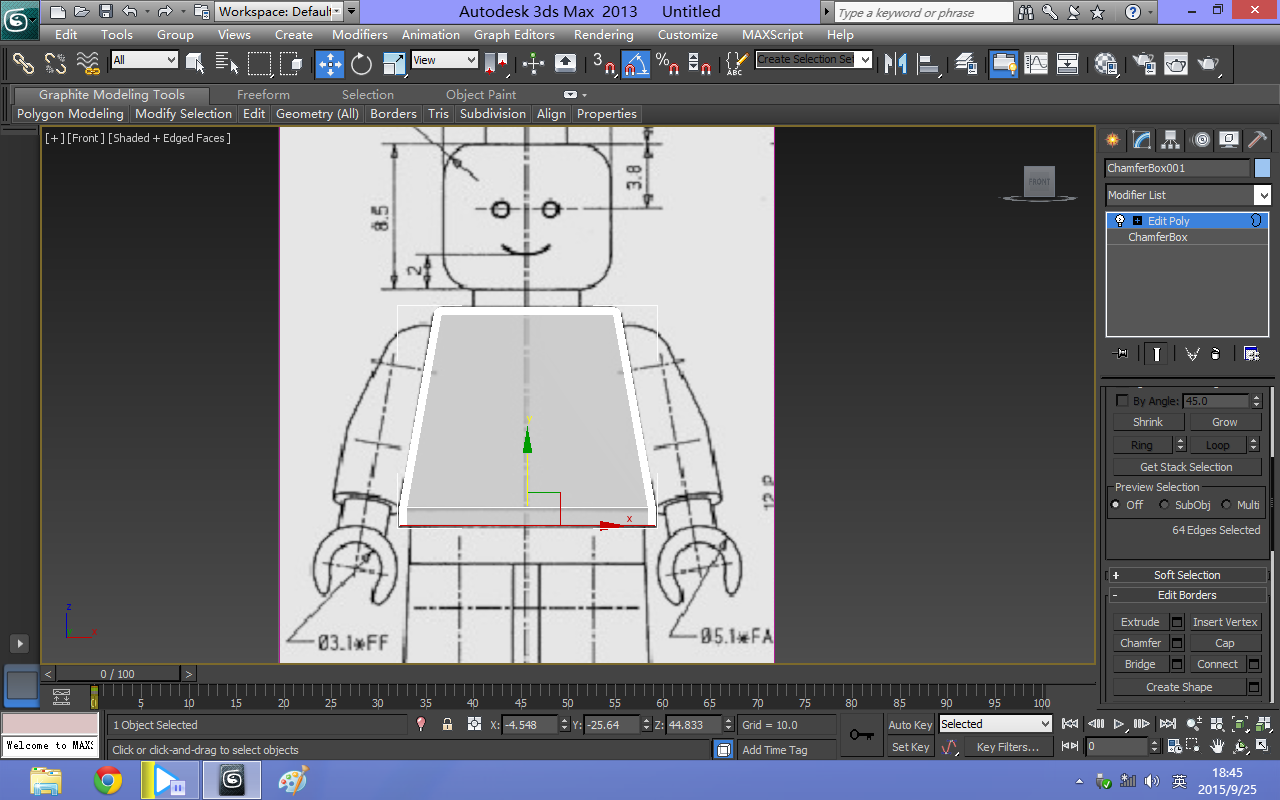 My Lab·My Playground: 3Ds Max:Lego Man