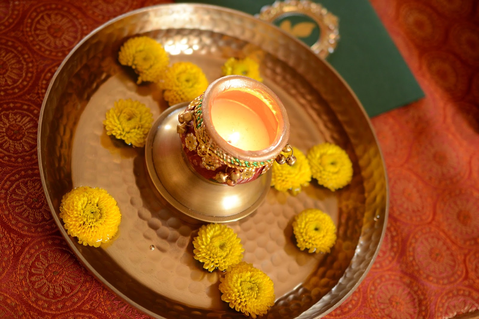 Aalayam - Colors, Cuisines and Cultures Inspired!: Diwali tablescape ...