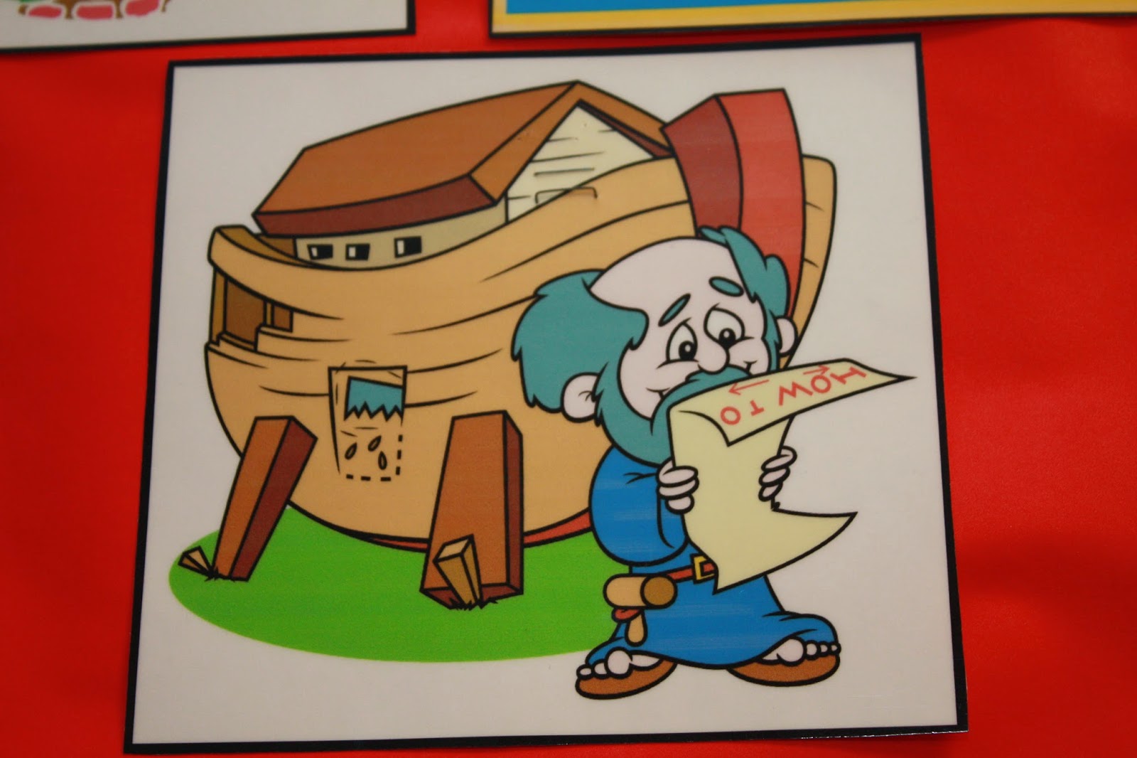 Building Noahs Ark Clip Art