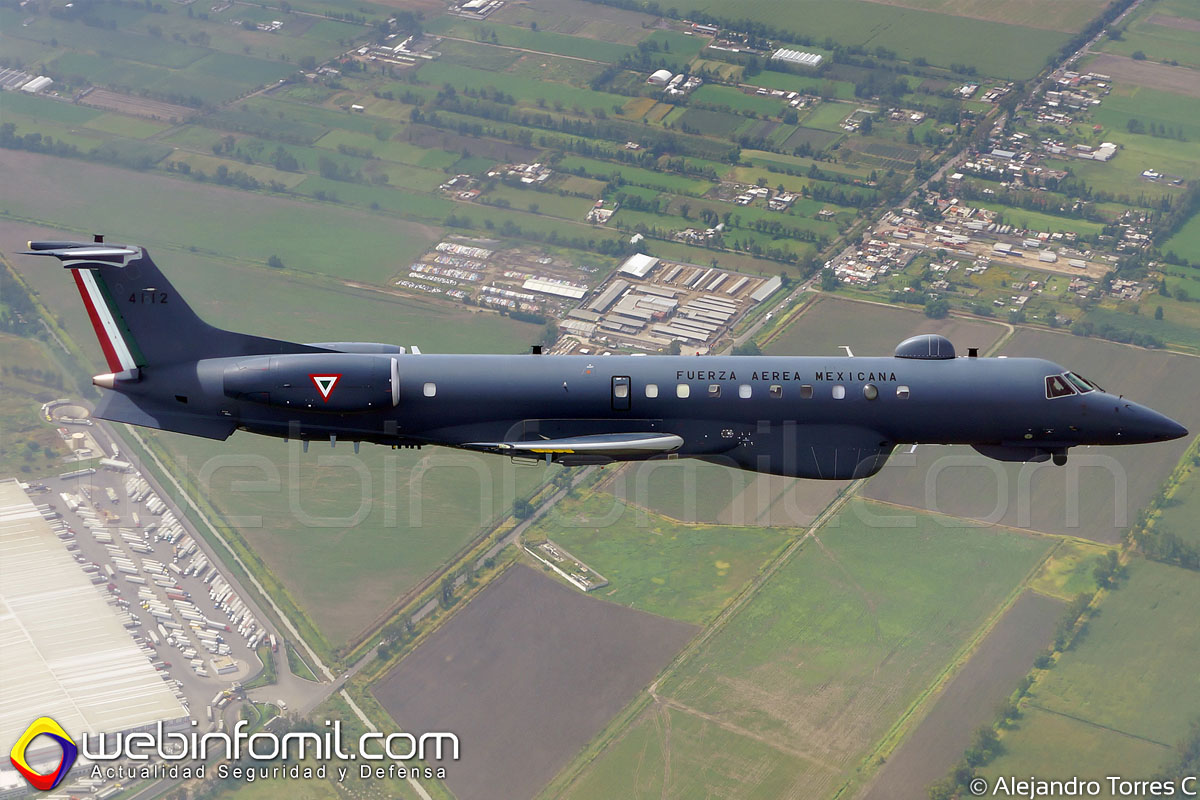 Aviones Embraer E-99 y R-99, las fortalezas voladoras de la Fuerza ...