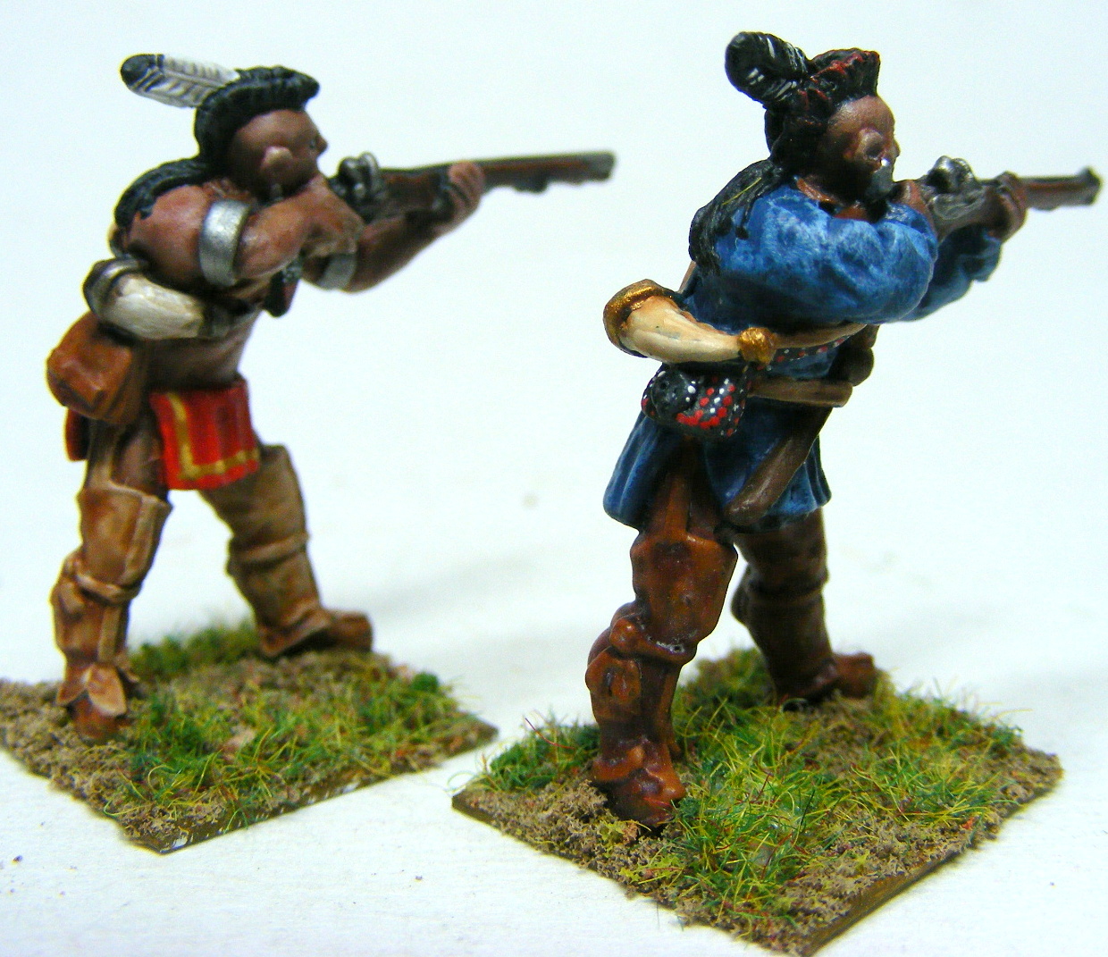 Evil Bob's Miniature Painting: French & Indian War Indians from ...