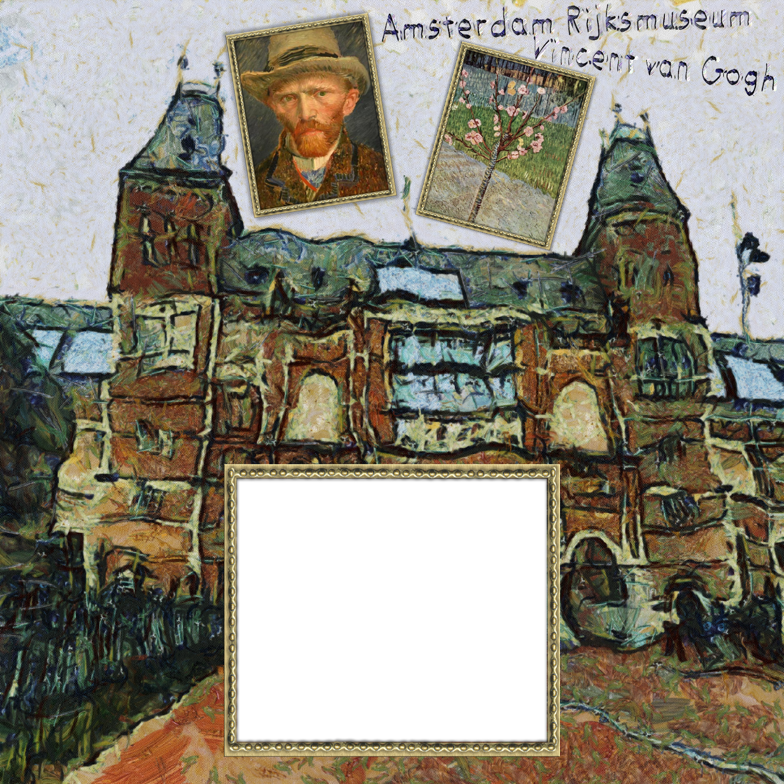 Graphics by Jetty: scraps and stuff: Freebie: Vincent van Gogh Quickpage