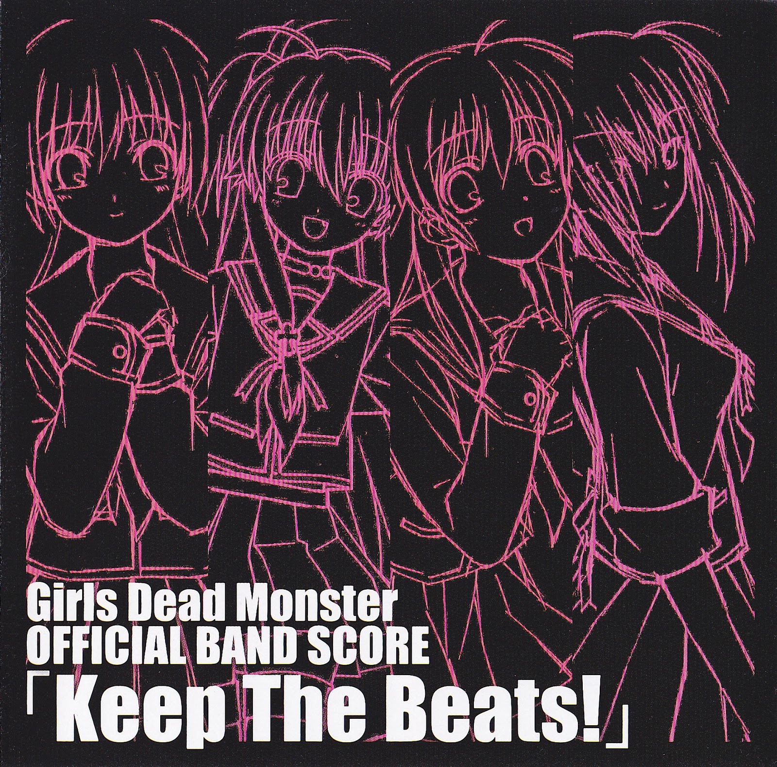 moo: Angel Beats! - Girls Dead Monster OFFICIAL BAND SCORE Keep The Beat!