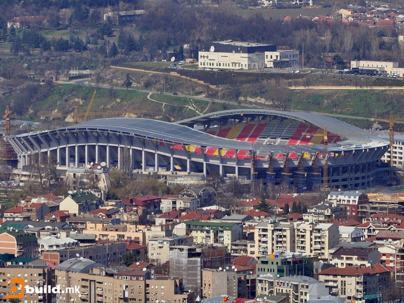 Ohne Kommentar Vol. VII: Arena 'Filip II. von Makedonien' kurz vor der ...