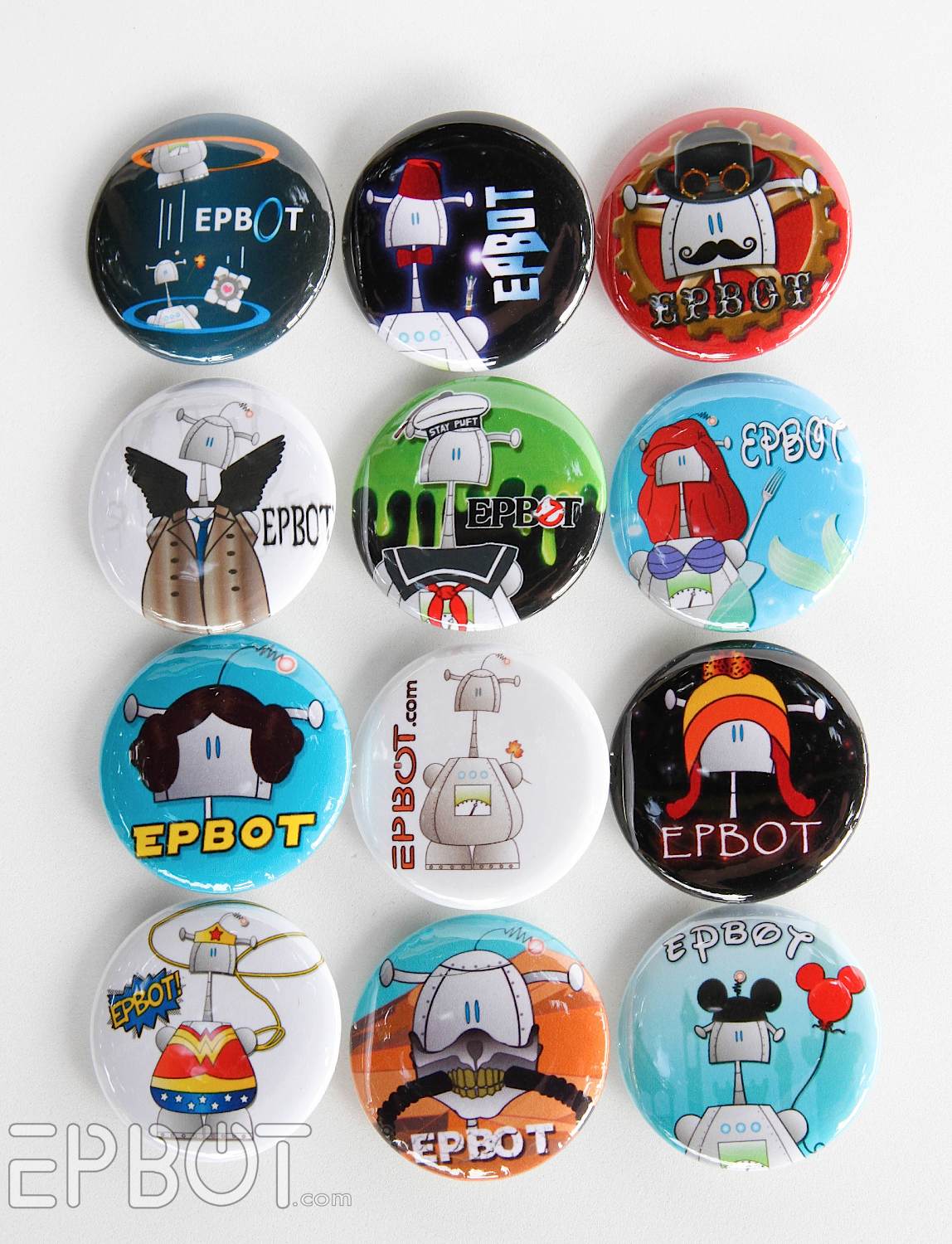 EPBOT: New Epbot Pin Packs, Now Up On Etsy!
