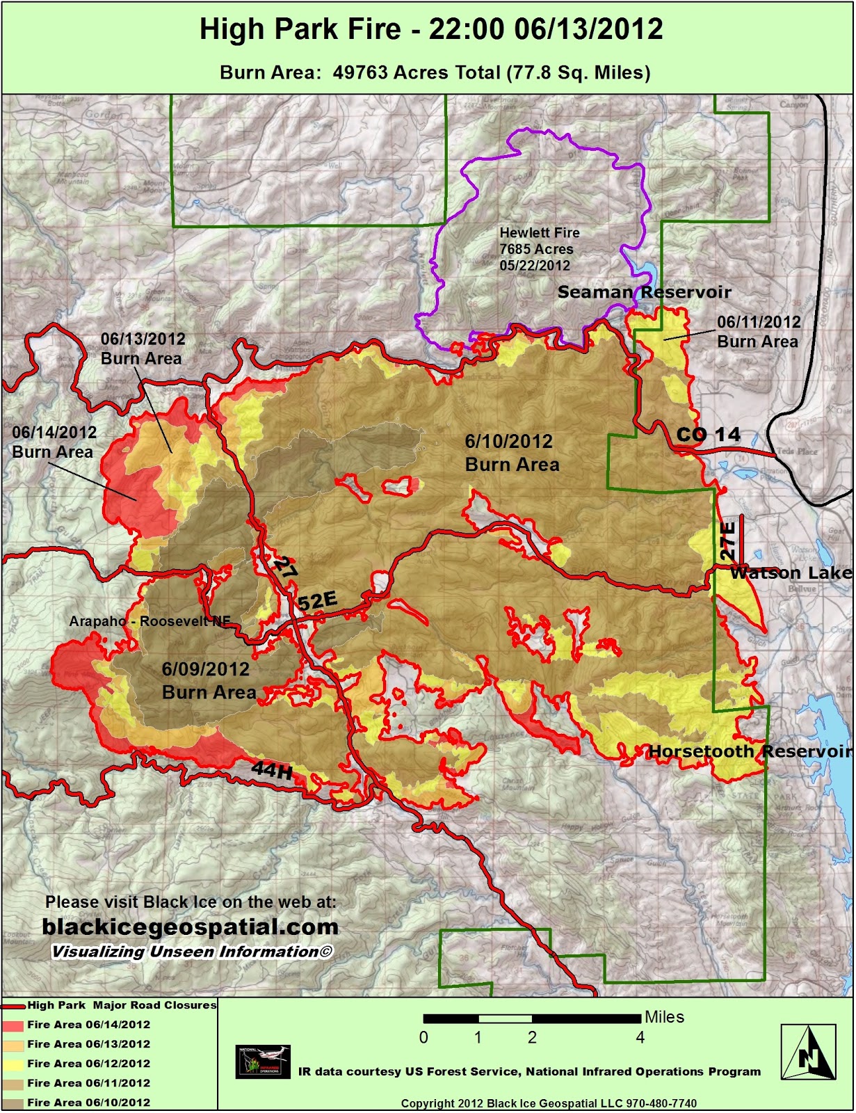 CFN - CALIFORNIA FIRE NEWS - CAL FIRE NEWS : CO-ARF-HIGH PARK: Wildfire ...