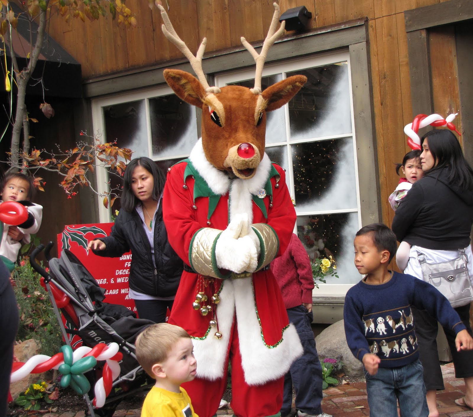 Celebrity Gems Entertainment: Rudolf the Reindeer Costumed Character at ...
