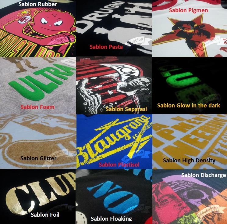 MACAM MACAM JENIS SABLON