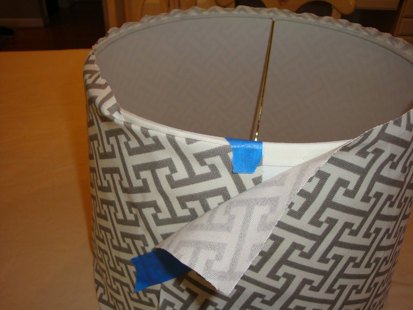 Elegant Nest: Fabric Covered Lamp Shades