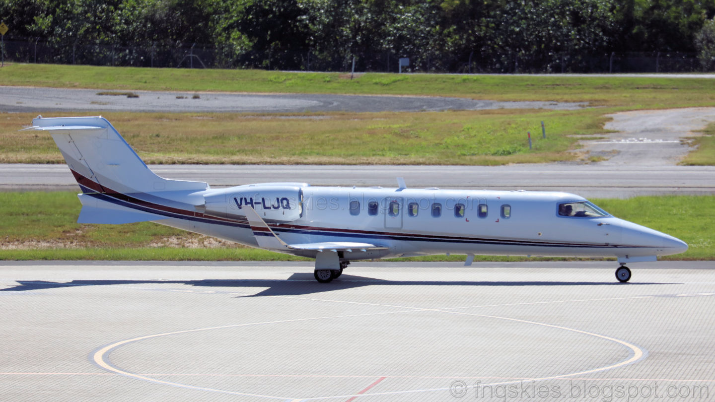 Far North Queensland Skies: Jet City Learjet 45 VH-LJQ