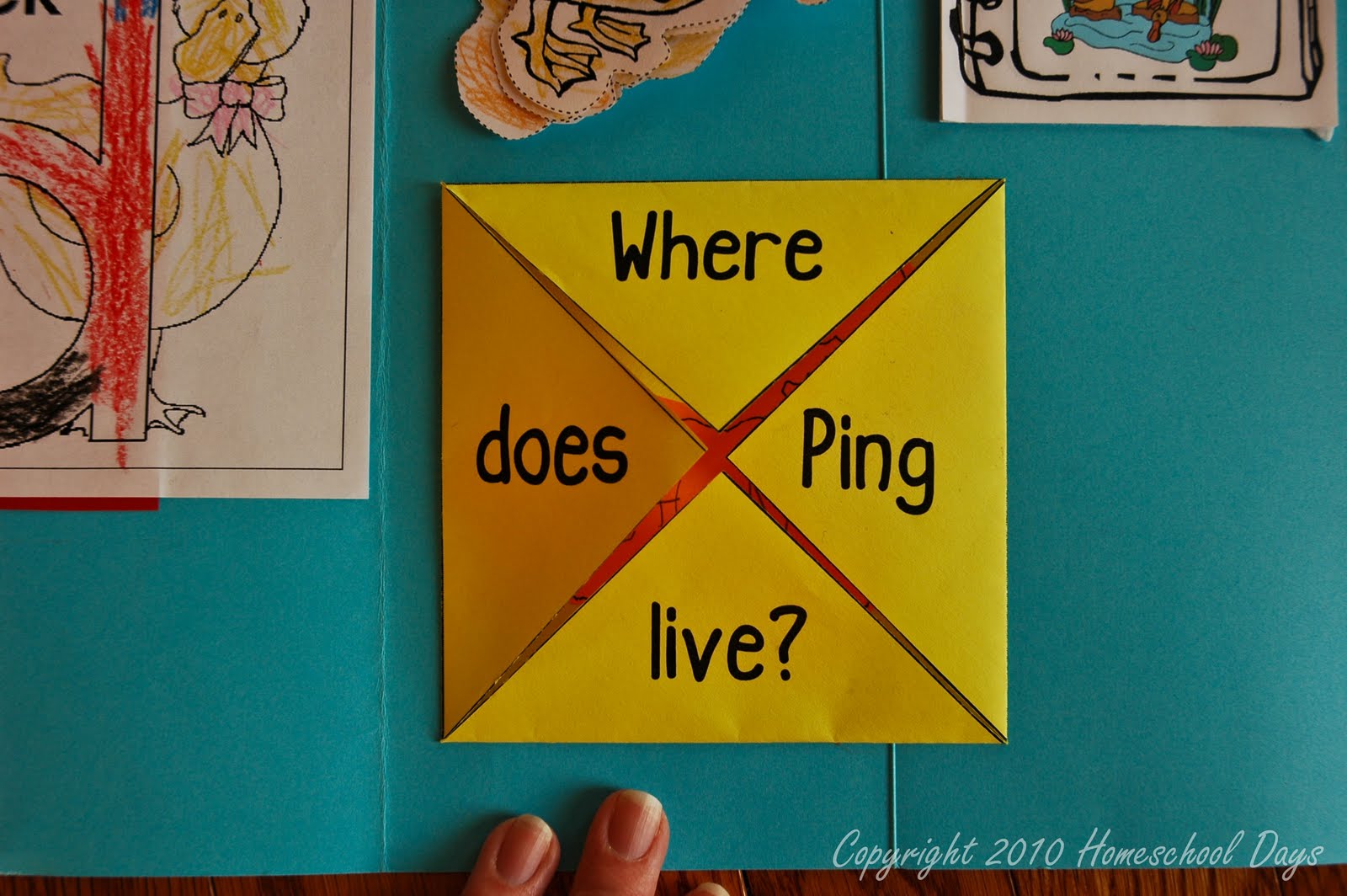 Homeschool Days: Lapbook - The Story About Ping
