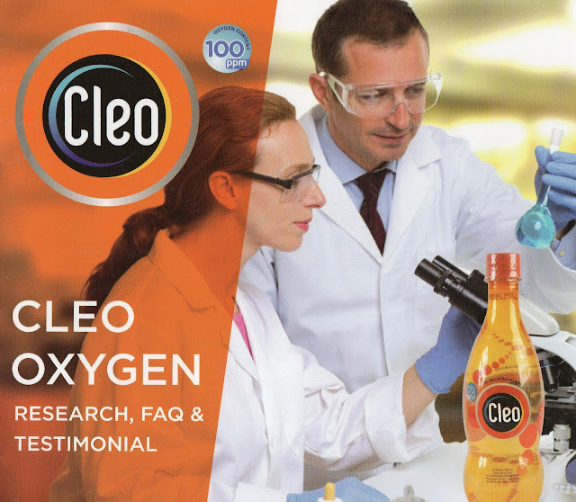 CLEO Oxygen Water 100 ppm