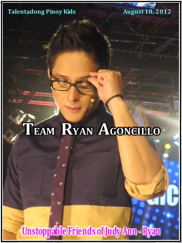 Ryan and Judy Ann-Santos Agoncillo: Ryan Agoncillo in Talentadong Pinoy ...
