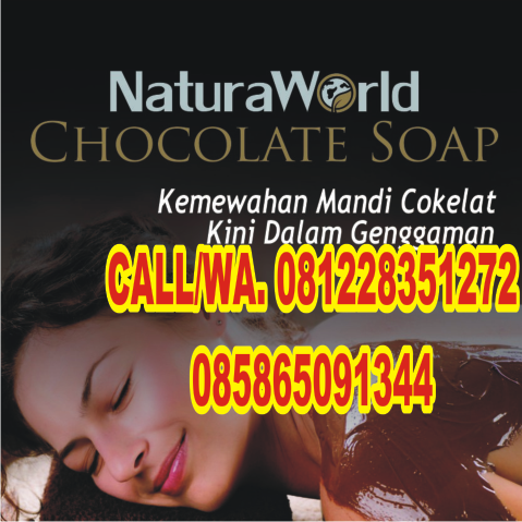 CHOCOLATE SOAP | SABUN COKLAT PT NATURA WORLD: HP 081228351272 ...