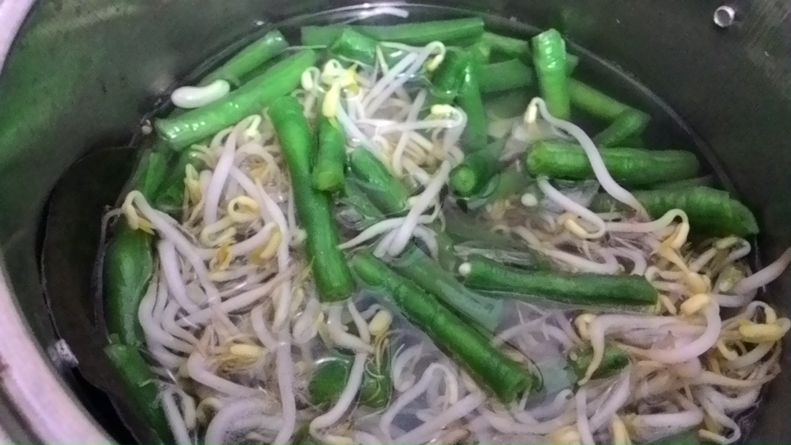 Masak Tengah Malam: Sayur Bawang Kacang Taouge - Inuel's Personal Blog