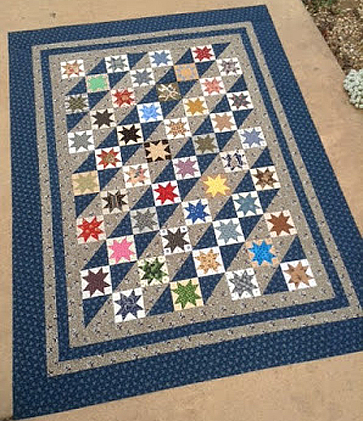 Civil War Quilts: Stars in a Time Warp Finishes