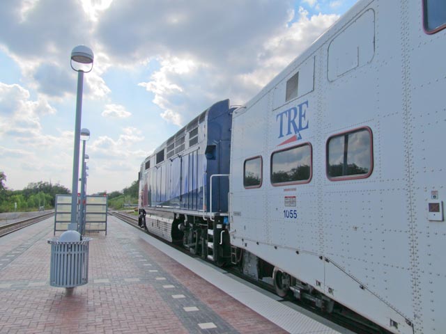 Buck Tracks: Trinity Railway Express - Fort Worth - CentrePort/DFW ...
