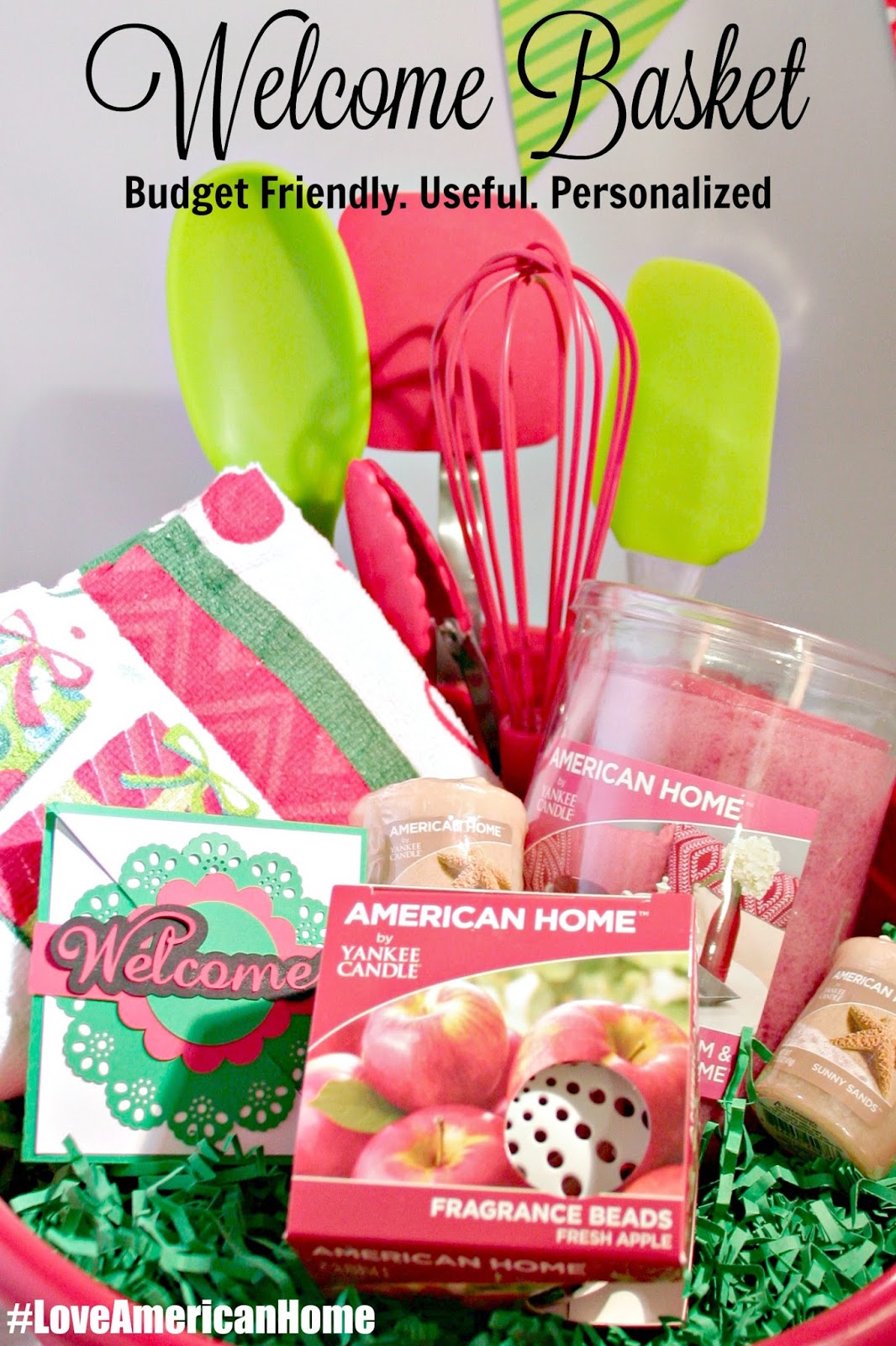Personalized Budget Friendly Welcome Gift #LoveAmericanHome [ad] - We ...