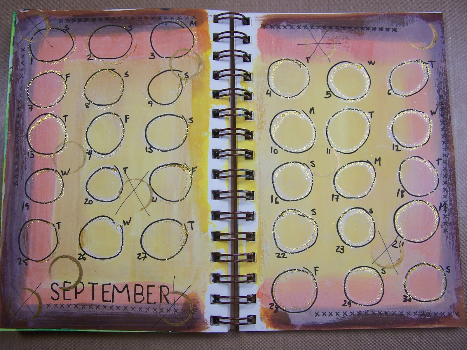 Art Journal - Calendar September