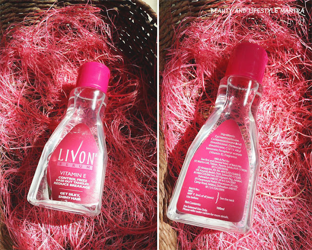 Review // Livon Serum with Vitamin E - Beauty and Lifestyle Mantra