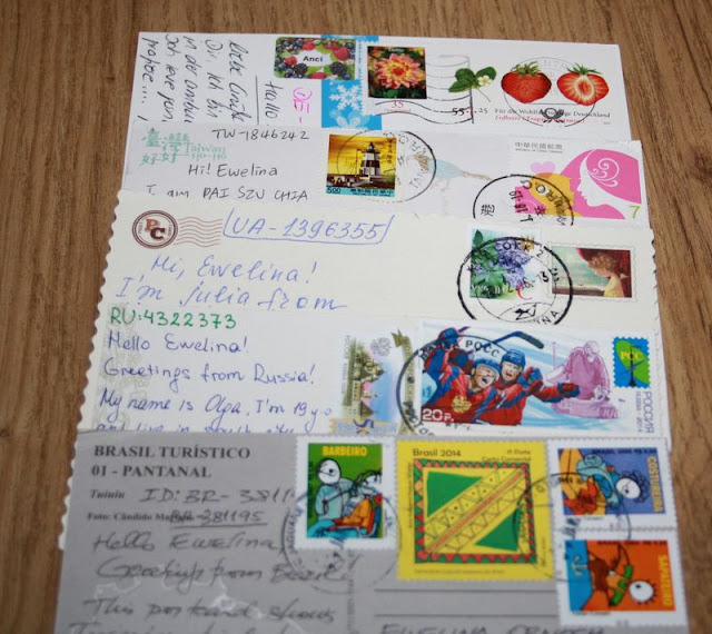BeautyWizaż: Postcrossing, jedno z moich hobby.