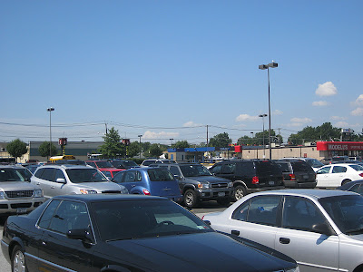 Capturing Staten Island: A typically crowded Hylan Plaza