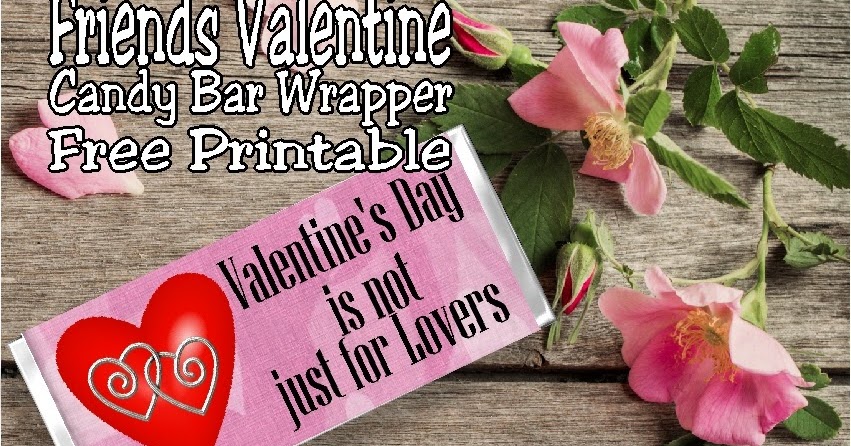 DIY Party Mom: Friends Valentine Candy Bar Wrapper Printable
