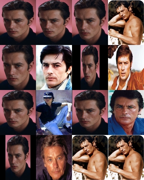 ALAIN DELON: JUEGO DE DOMINO ALAIN DELON. JEU DOMINO