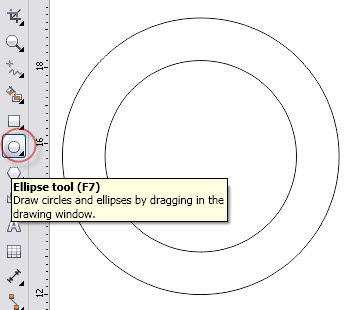 Grafisku: Contoh Kegunaan Ellipse Tool