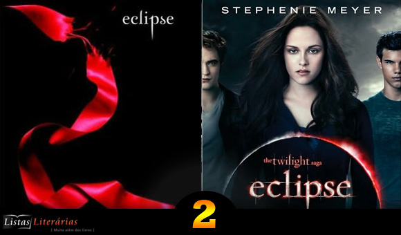 5 Capas de livros famosos, e os respectivos poster's dos filmes