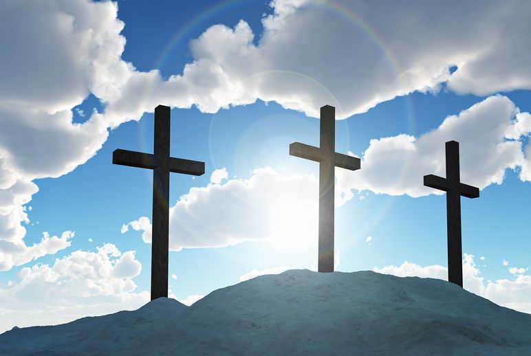 LEAVES OF GRACE: Three Crosses