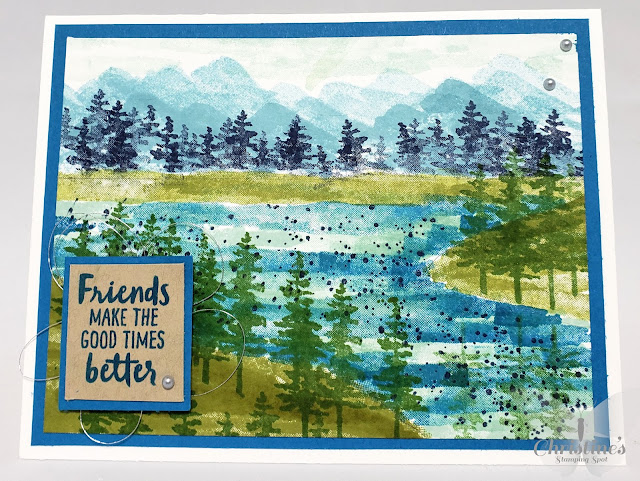 Christine's Stamping Spot: Creating a Beautiful Landscape with Stampin ...