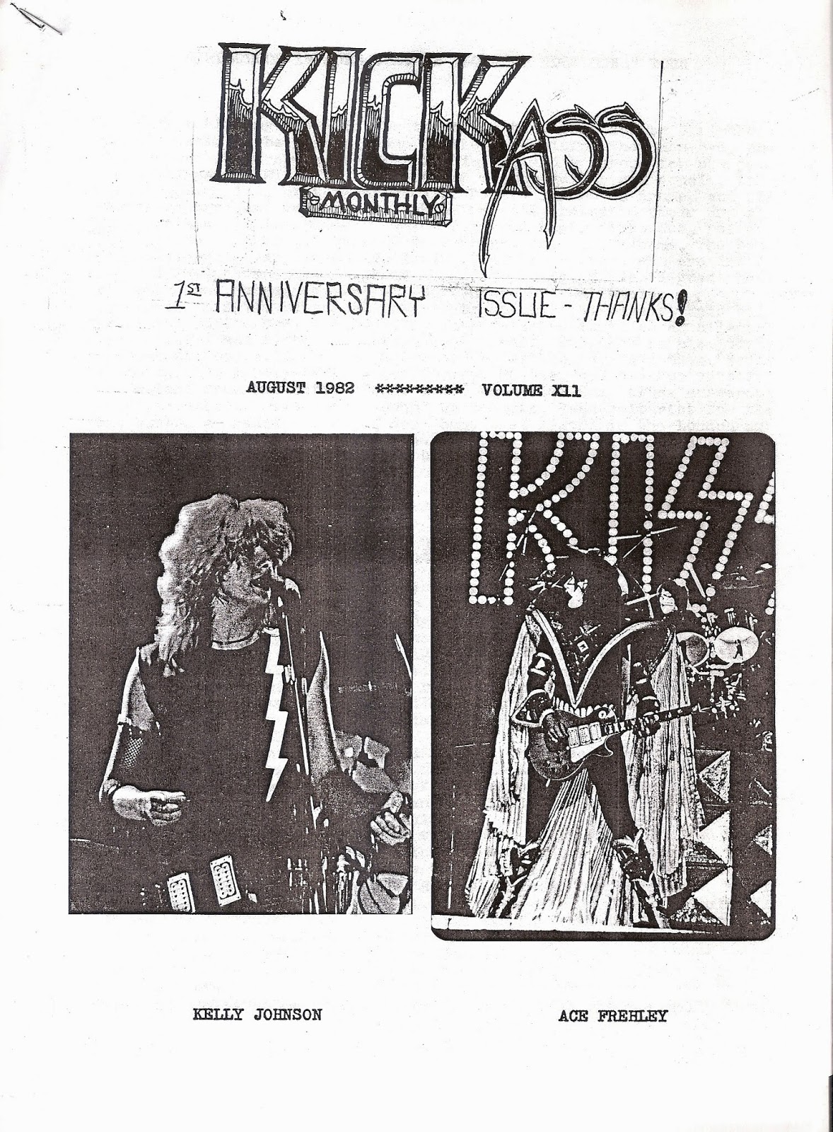 Kick Ass Monthly: KICK ASS MONTHLY - BOB MULDOWNEY