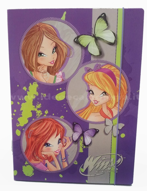 Ideeecartoleria: A scuola con le Winx: zaini, astucci, diari, quaderni ...