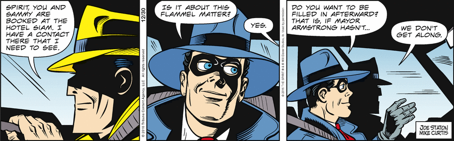 Kleefeld on Comics: On Strips: The Return of The Spirit